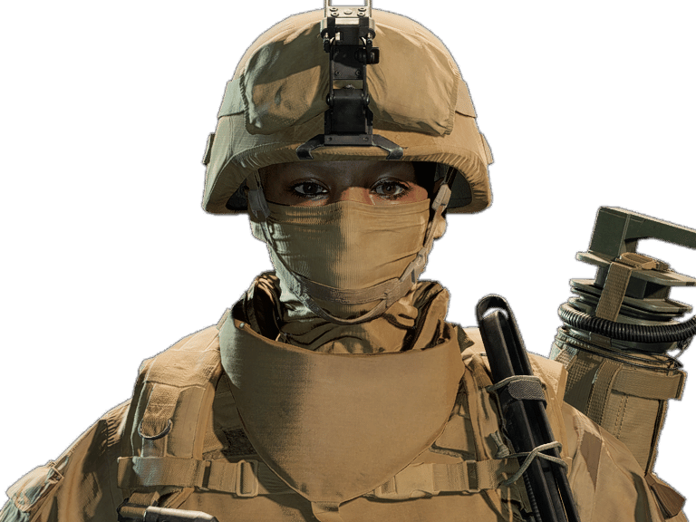 Jundi Eze: Battlefield 6 Character | Support Specialist | Battlefield 6 ...
